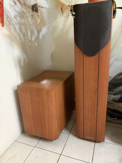 Mission / Denon SC-M50 Bookshelf Speakers NO SCRATCHES, Audio ...
