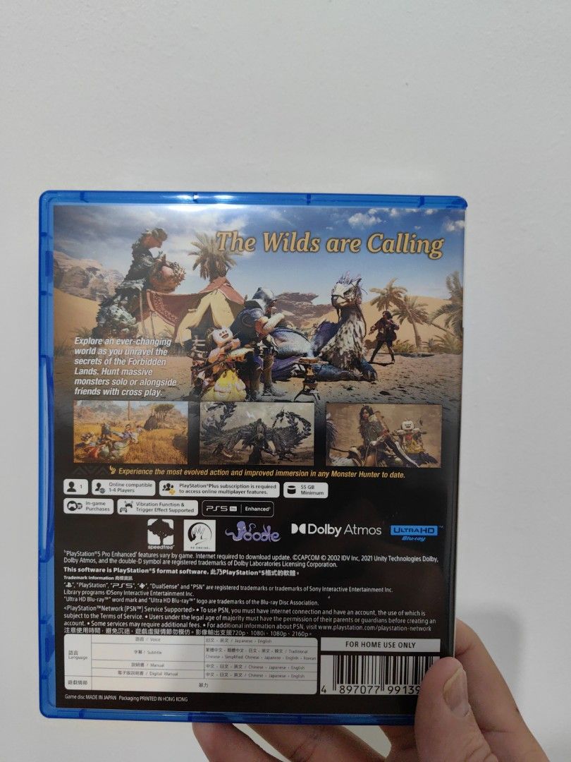 Monster hunter wild Ps5, Video Gaming, Video Games, PlayStation on ...