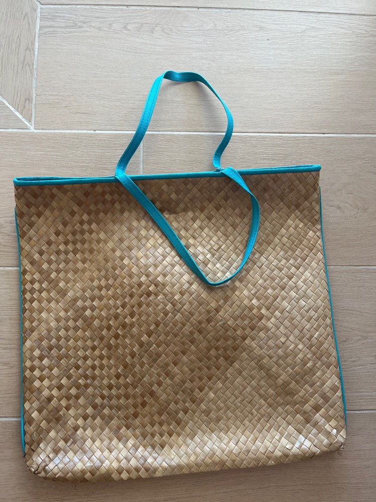 Native bag woven bag summer beach bag, Women's Fashion, Bags & Wallets ...