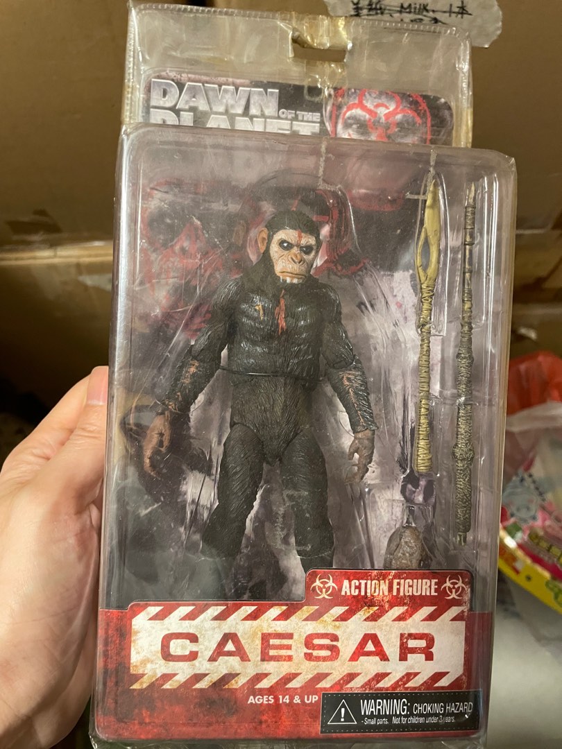 Neca Dawn of The Planet Of The Apes Caesar Action Figure 猿人爭霸戰：猩凶崛起 凱撒 ...