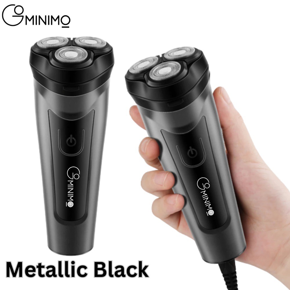 New Gominimo USB Beard Shaver – Portable, Double Loop Cutter Net, and ...
