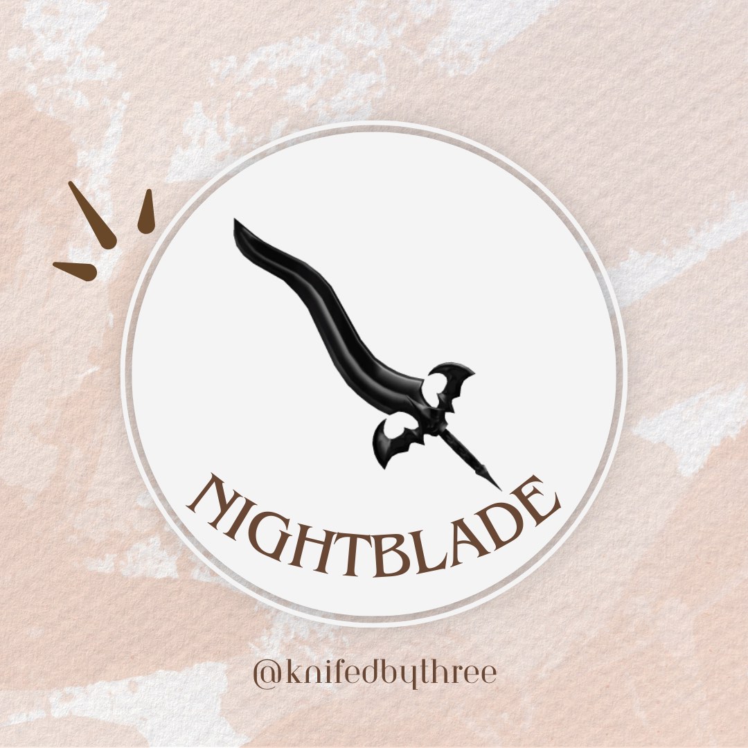 NIGHTBLADE ROBLOX MM2, Video Gaming, Gaming Accessories, In-Game ...