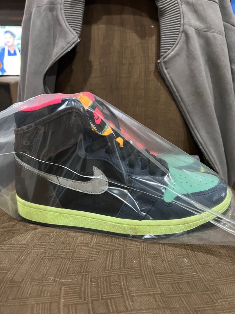 NIKE AJ 1 High Tokyo Bio Hack 41, Fesyen Pria, Sepatu , Sneakers di ...