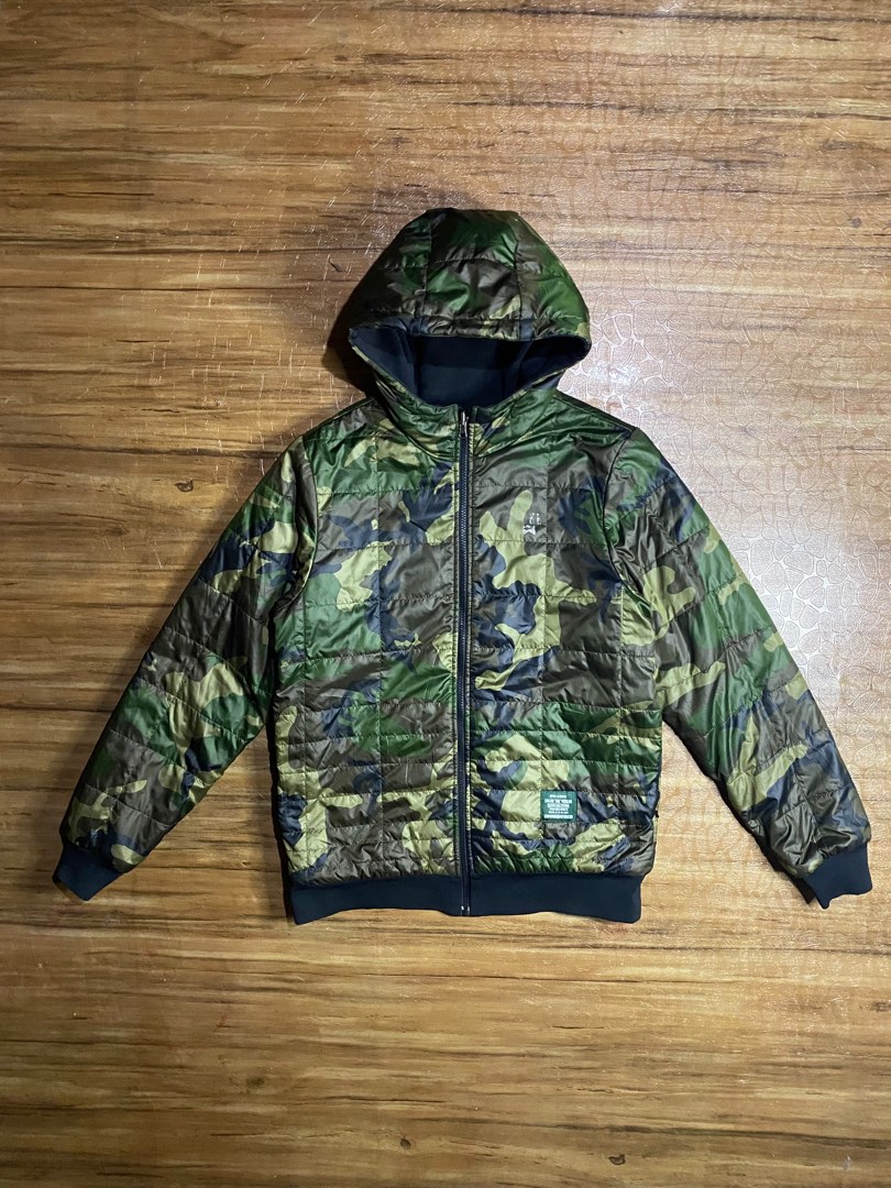 NIKE CAMOUFLAGE REVERSIBLE JACKET, Men's Fashion, Coats, Jackets and ...