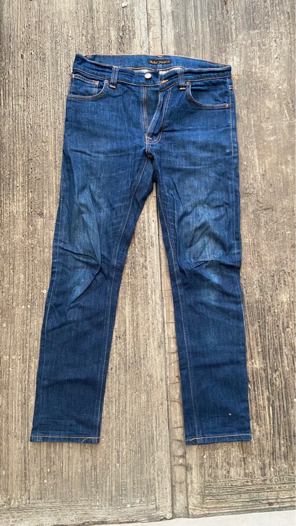 Nudie Jeans Lean Dean size 31, Fesyen Pria, Pakaian , Bawahan di Carousell