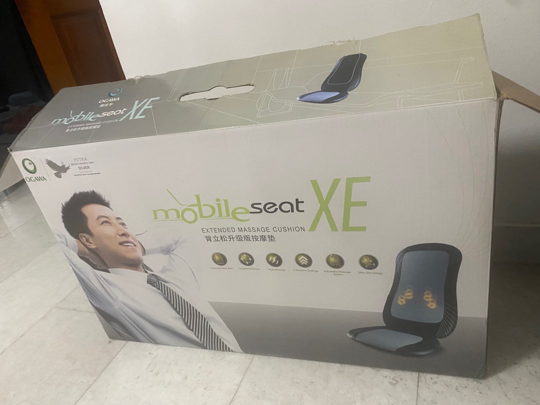 OGAWA MOBILE SEAT XE, Health & Nutrition, Massage Devices on Carousell