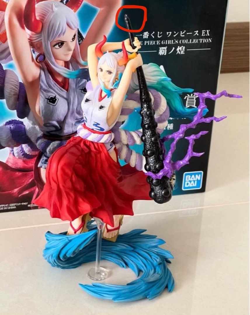 One piece kuji yamato prize A figure do note missing item, Hobbies ...
