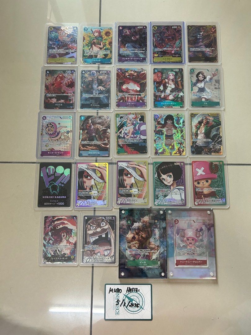 One piece TCG lump sump sale, Hobbies & Toys, Toys & Games on Carousell