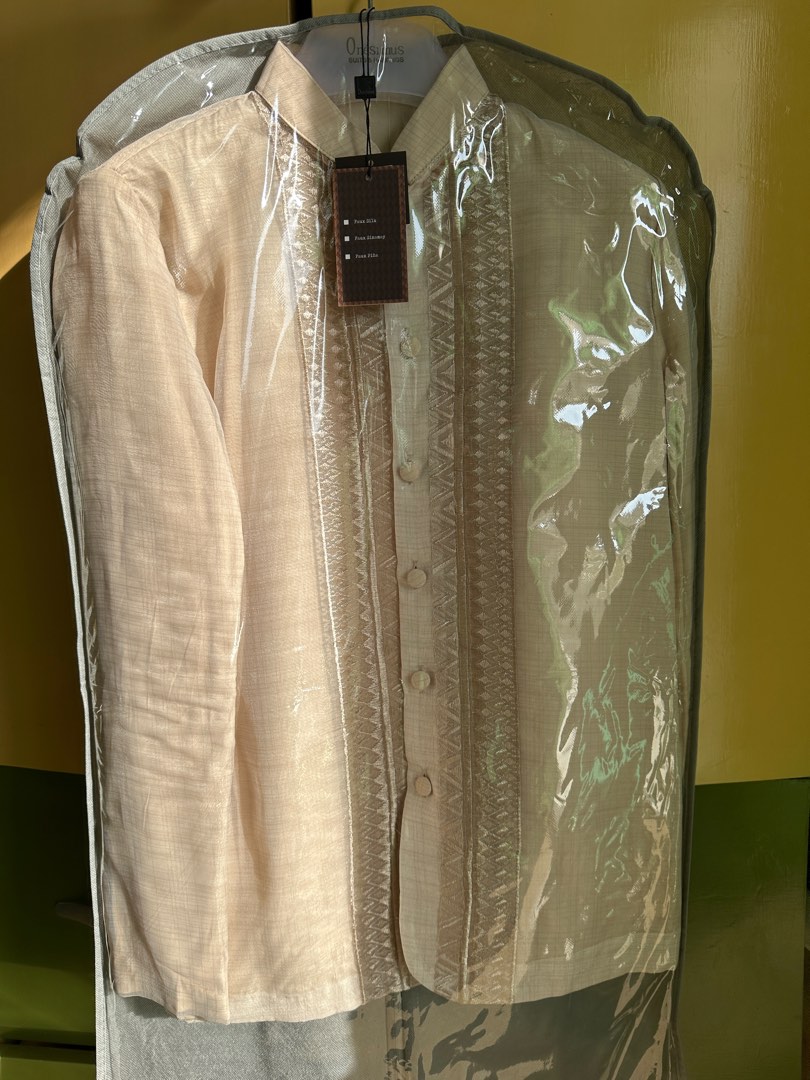 Onesimus barong, Men's Fashion, Coats, Jackets and Outerwear on Carousell