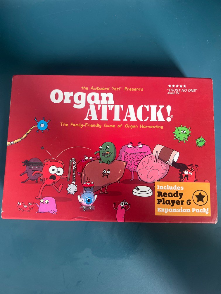 Organ Attack card game, Hobbies & Toys, Toys & Games on Carousell
