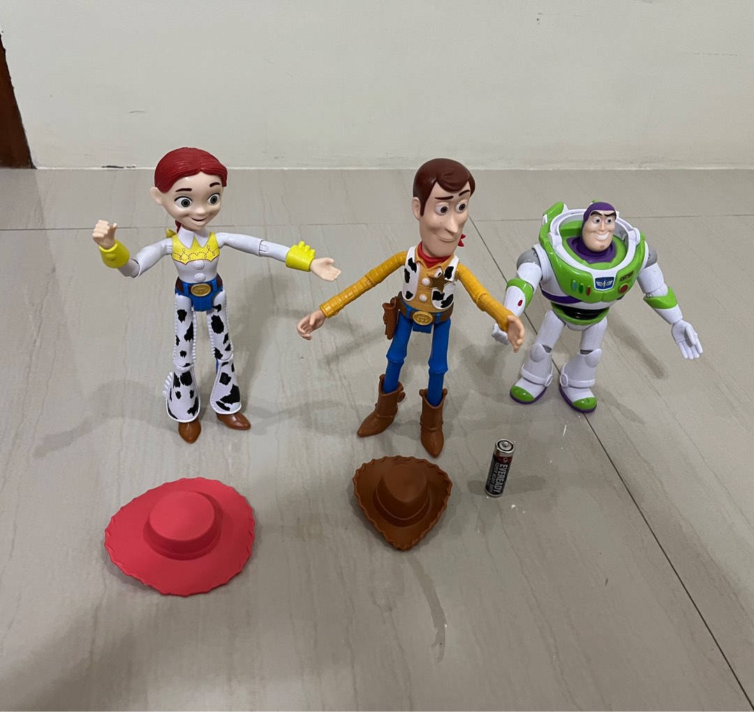 Original disney toy story main character set buzz, jessie, woody ...
