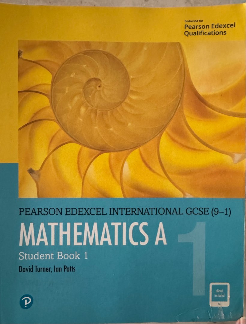 Pearson Edexcel IGCSE Mathematics A Student Book 1, Hobbies & Toys ...