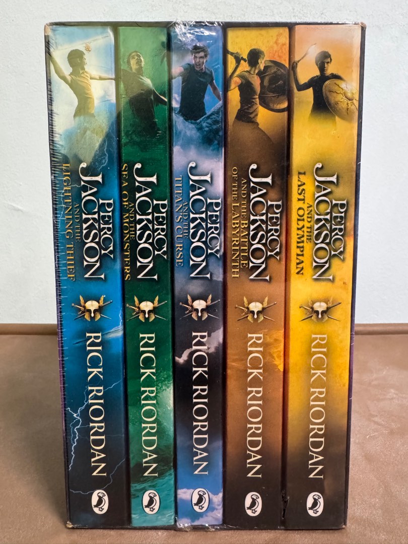 Percy Jackson Ultimate Collection Series, Hobbies & Toys, Books ...