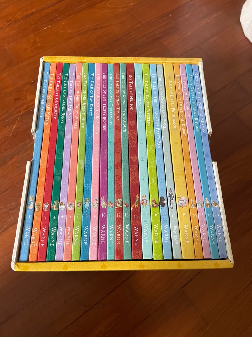 Peter rabbit children book collection, Hobbies & Toys, Books ...
