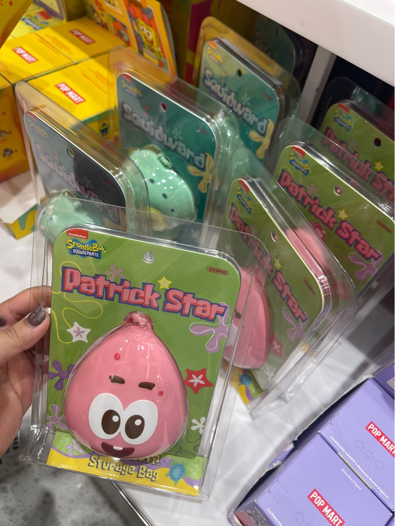 [P.O] POPMART SPONGEBOB X GONG KEYCHAINS STUFFS DOLL, Hobbies & Toys ...