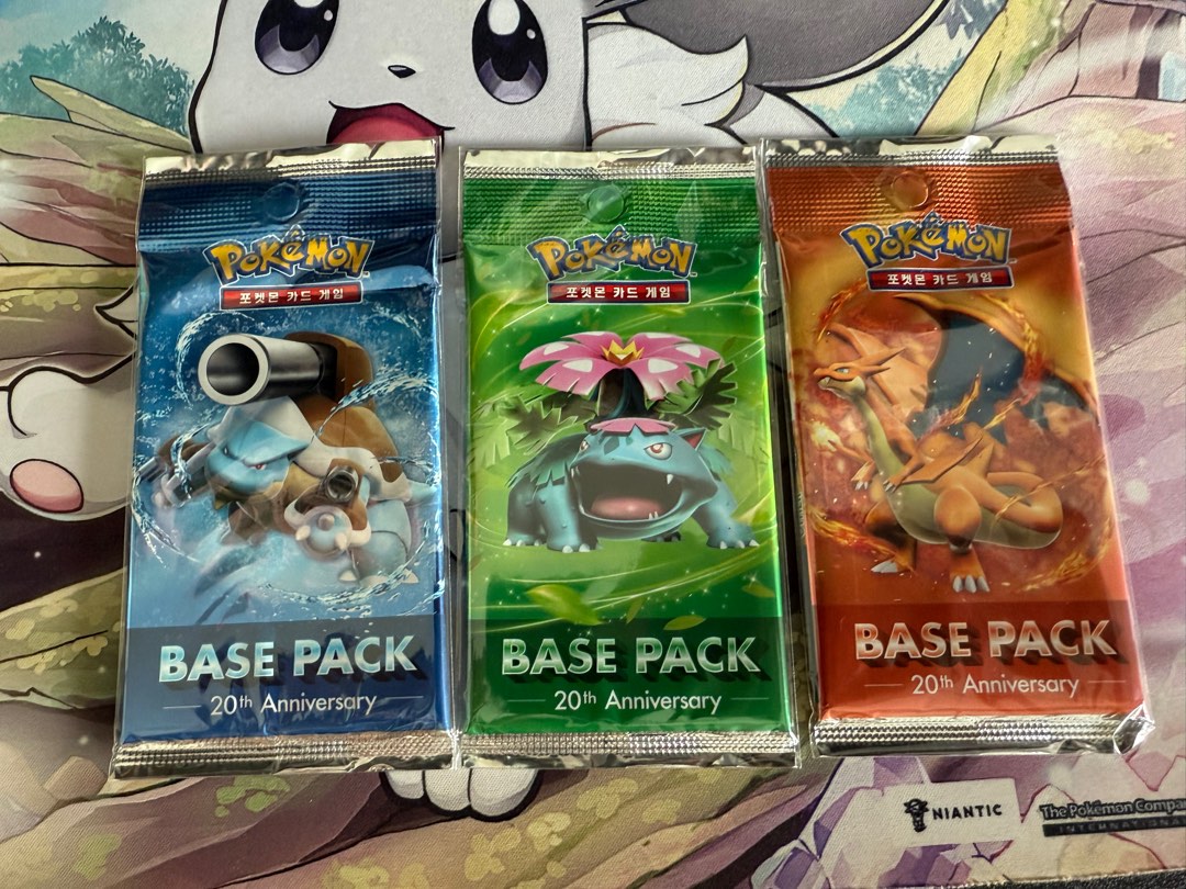 Pokemon TCG Base Packs (set) Korean, Hobbies & Toys, Toys & Games on ...