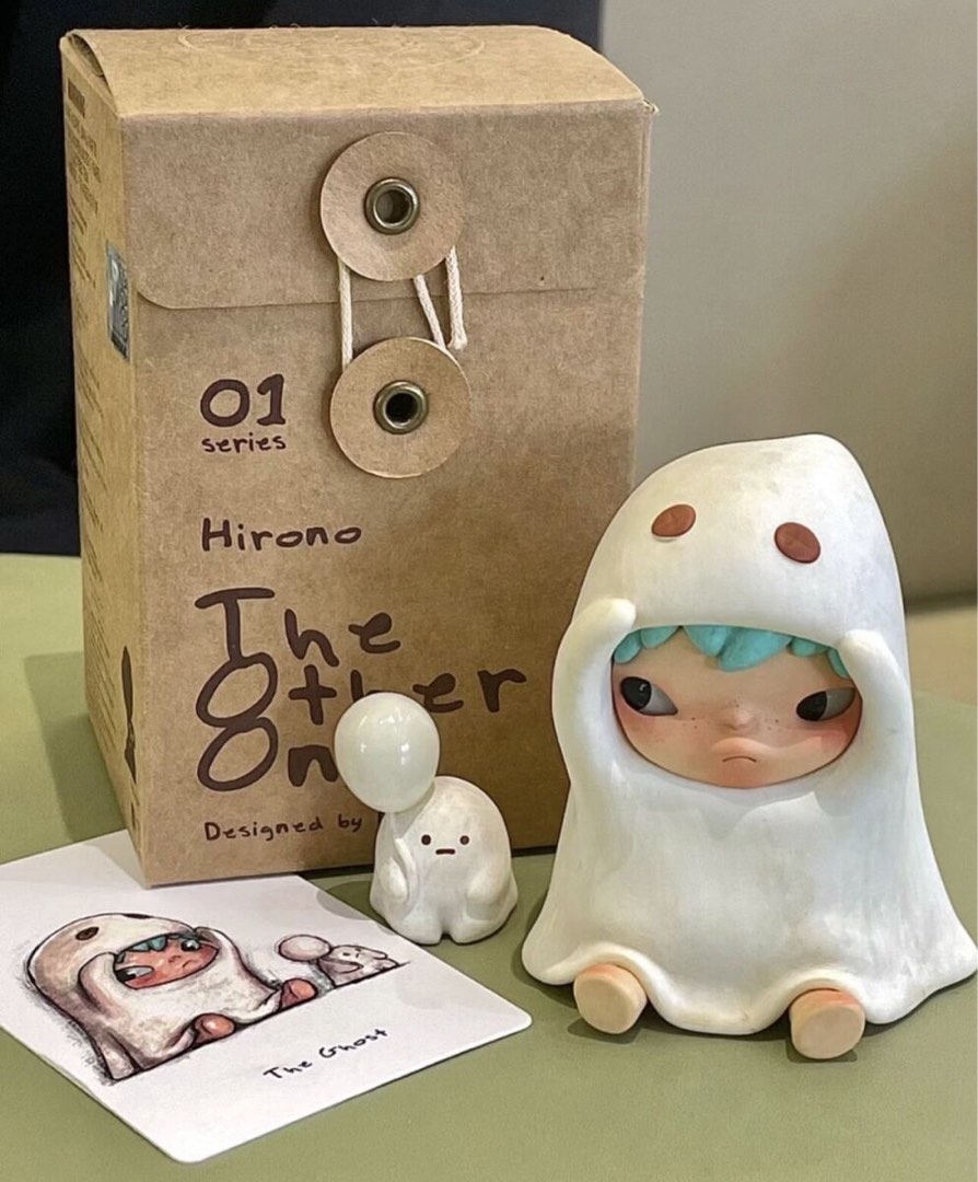 Popmart Hirono The Ghost, Hobbies & Toys, Toys & Games on Carousell