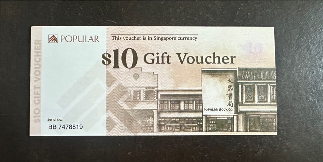 Popular voucher, Tickets & Vouchers, Vouchers on Carousell