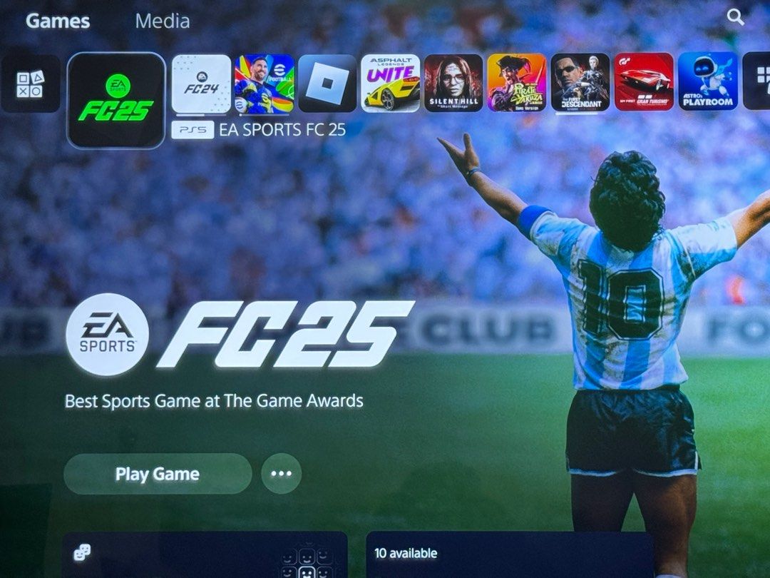PS5 Phat Disc Ver. Siap Ada FC25/24, Video Gaming, Video Game Consoles ...