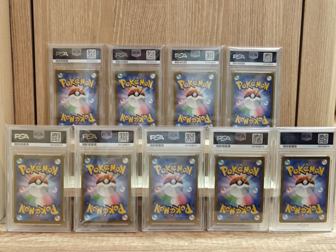 PSA 10 - Eeveelutions Promo Complete Sequential Set of 9 [Pokemon JP ...