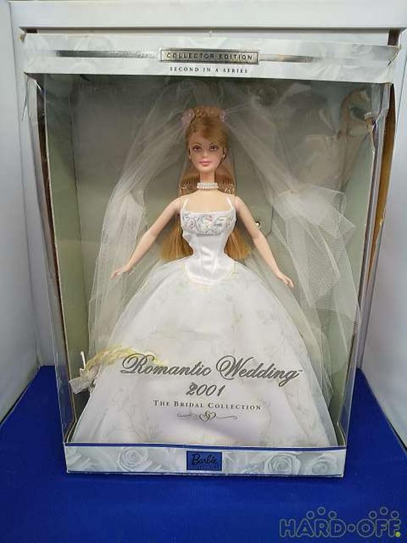 RARE Barbie Romantic Wedding 2001 Doll Mattel The Bridal Collection ...