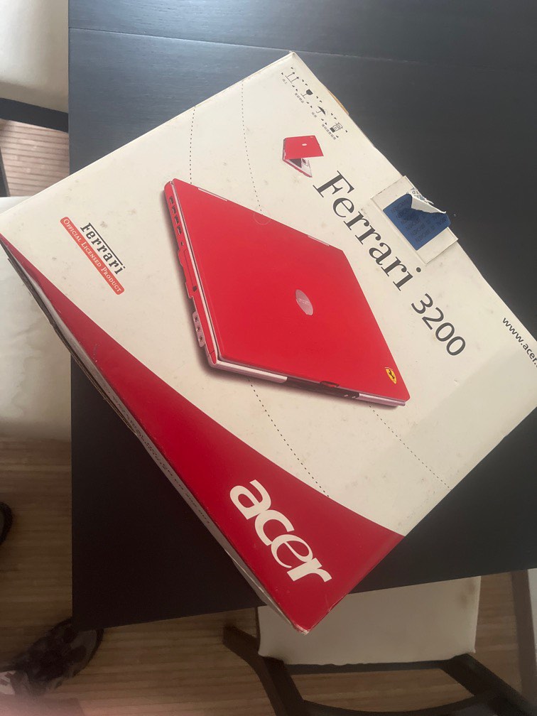 Rare collectors item Ferrari Acer 3200, Computers & Tech, Laptops ...