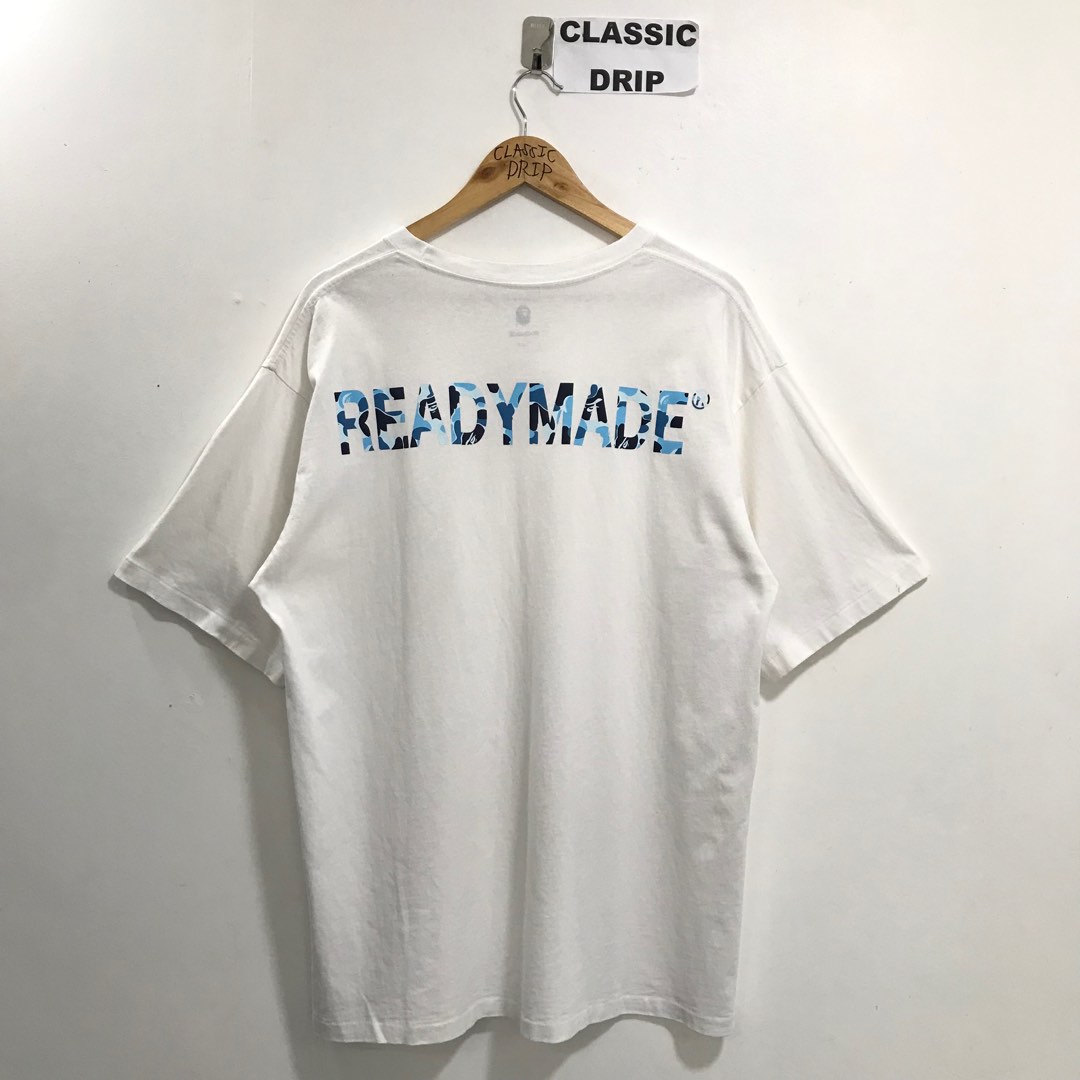 READY MADE X BAPE BLUE CAMOU, Luxury, Apparel on Carousell