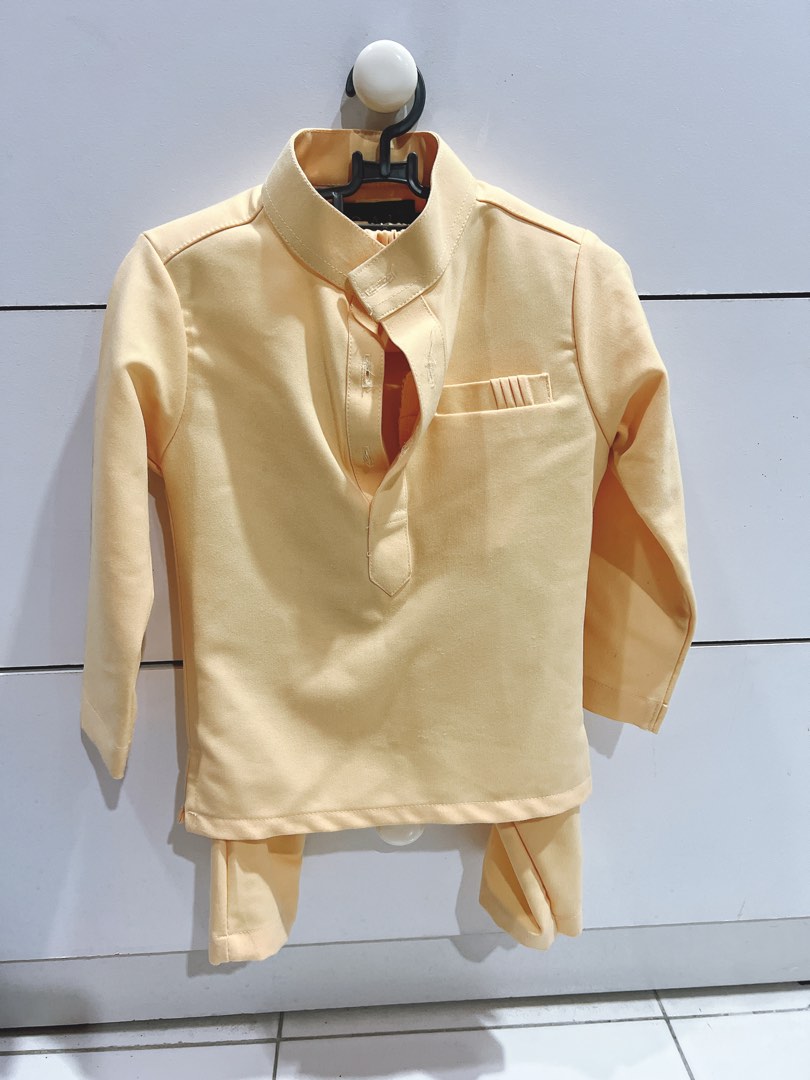 RQAL exclusive baju melayu slimfitl, Babies & Kids, Babies & Kids ...