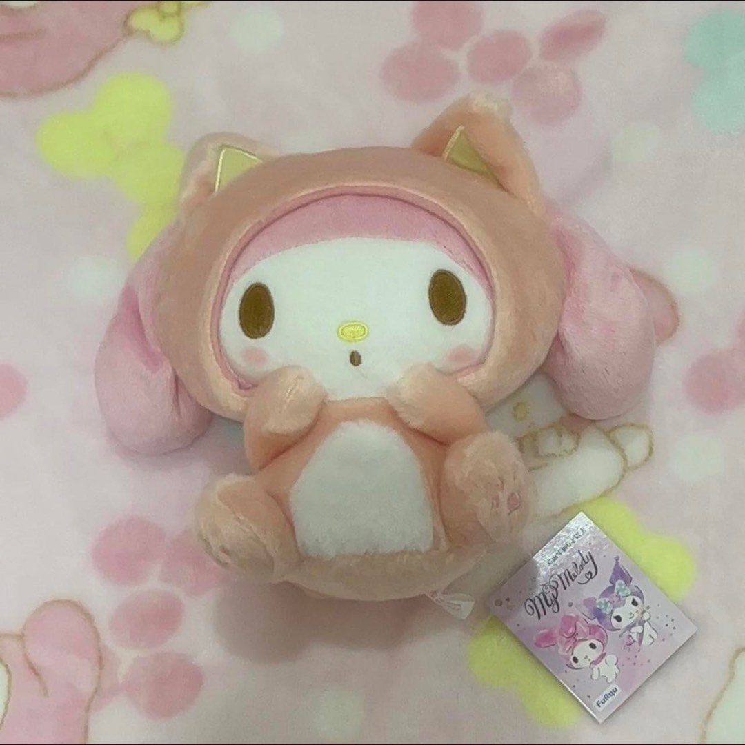 sanrio my melody furyu plush coquette y2k kawaii cute soft grunge emo ...