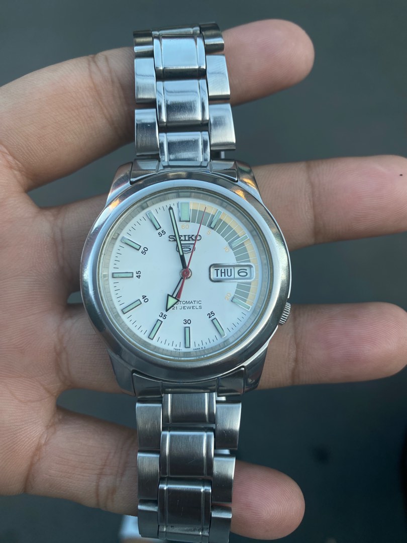 Seiko 5 speed racer, Men's Fashion, Watches & Accessories, Watches on ...