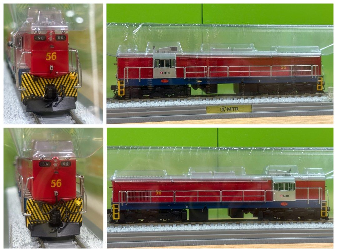 [set] 1/87 港鐵柴油機車 56 58 59 GM G16 Locomotive MTR KCR 九鐵 九廣鐵路 KCRC, 興趣及 ...
