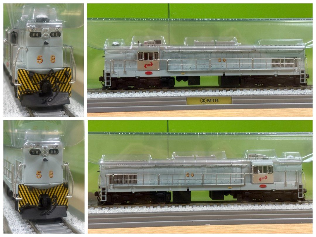 [set] 1/87 港鐵柴油機車 56 58 59 GM G16 Locomotive MTR KCR 九鐵 九廣鐵路 KCRC, 興趣及 ...