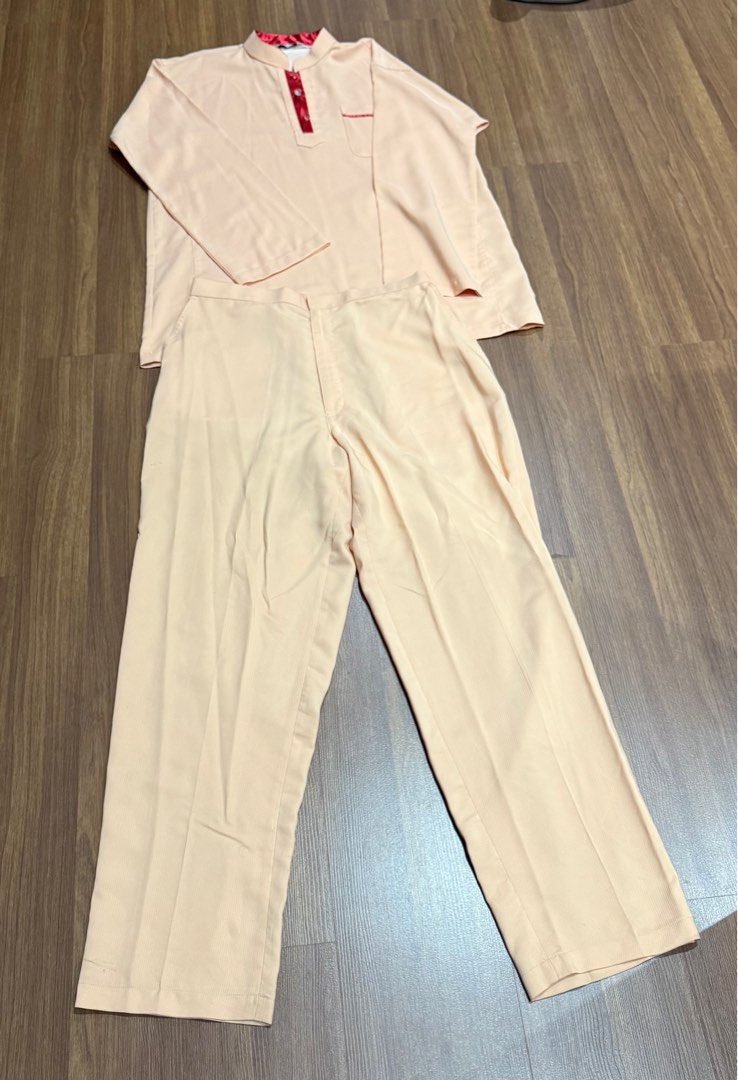 SET BAJU MELAYU RAYA PROMOTIONS XL, Men's Fashion, Muslim Wear, Baju ...
