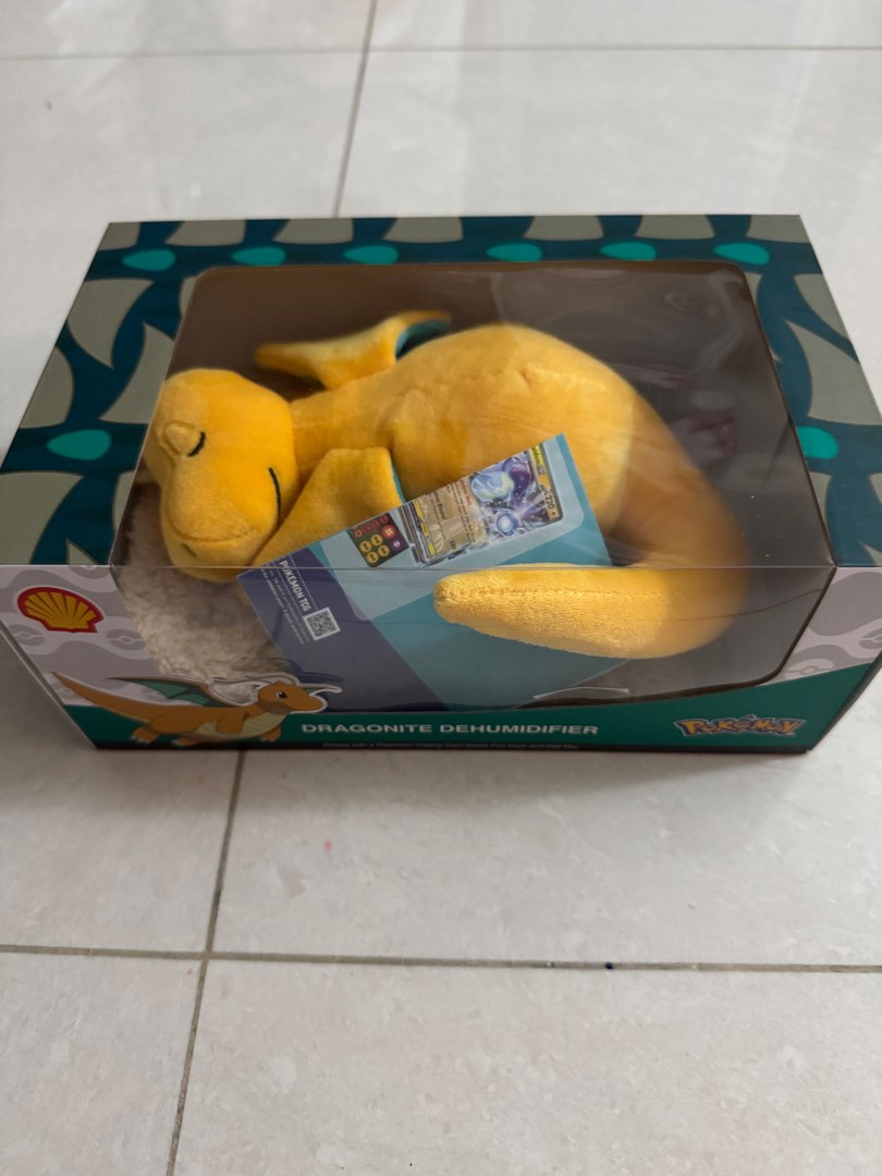 Shell pokemon dragonite dehumidifier and card, Hobbies & Toys, Toys ...