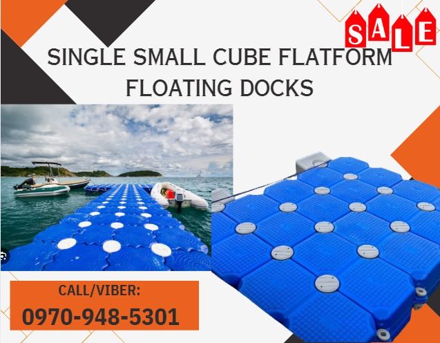 SINGLE SMALL CUBE PLATFORM FLOATING DOCKS BRAND NEW, Looking For on Carousell