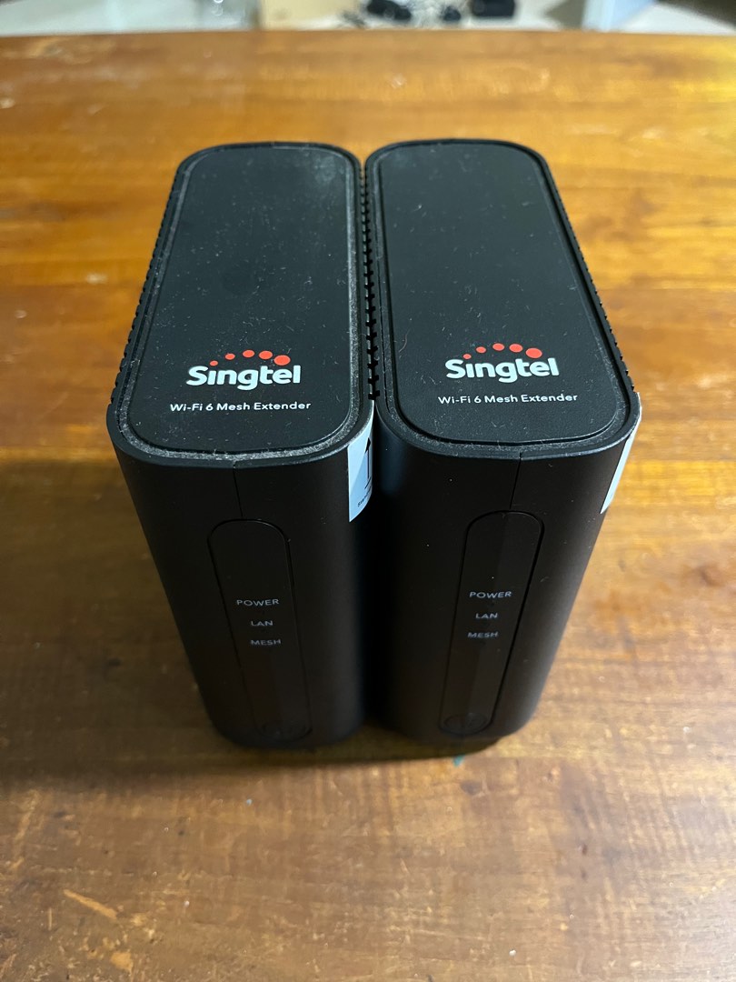 Singtel Wi-Fi 6 Mesh Extender, Computers & Tech, Parts & Accessories ...