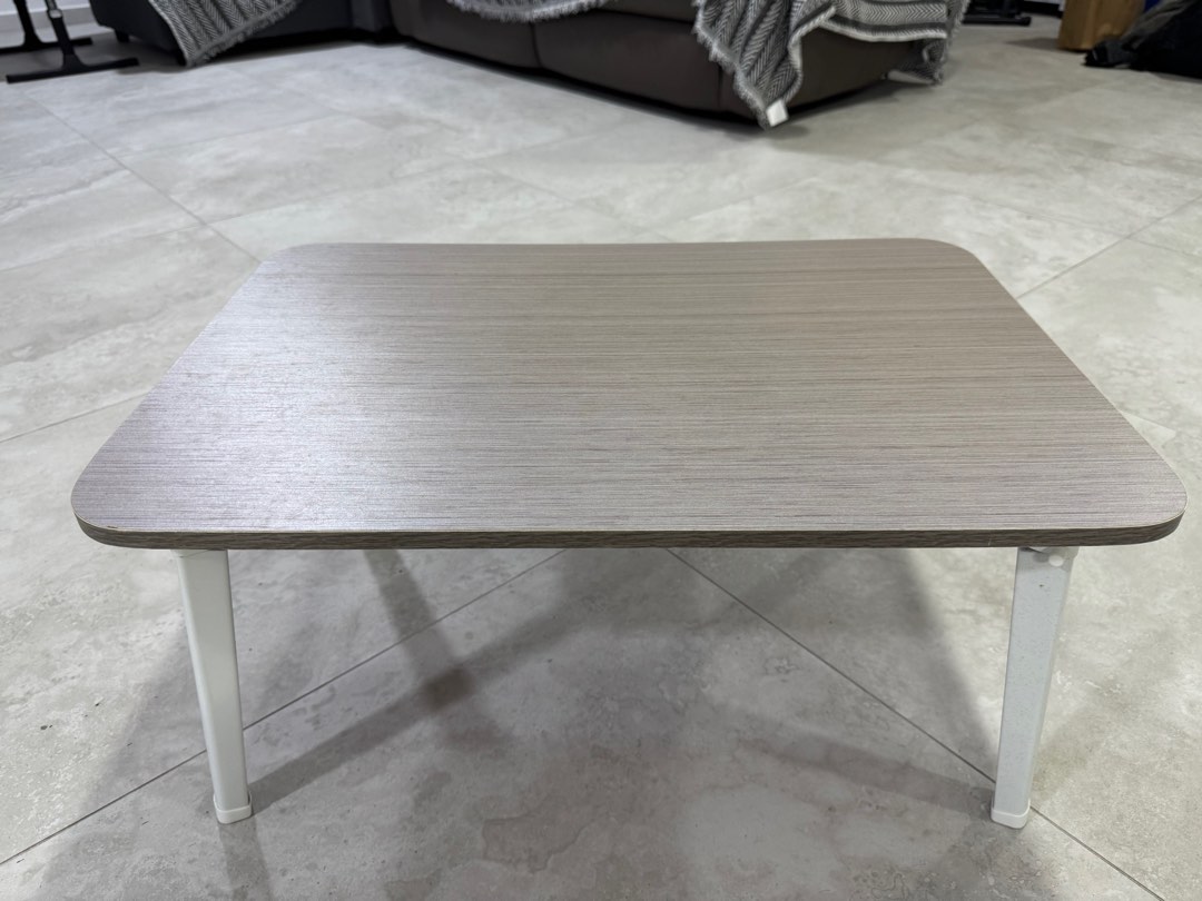 Small foldable Table on bed, Furniture & Home Living, Furniture, Tables ...