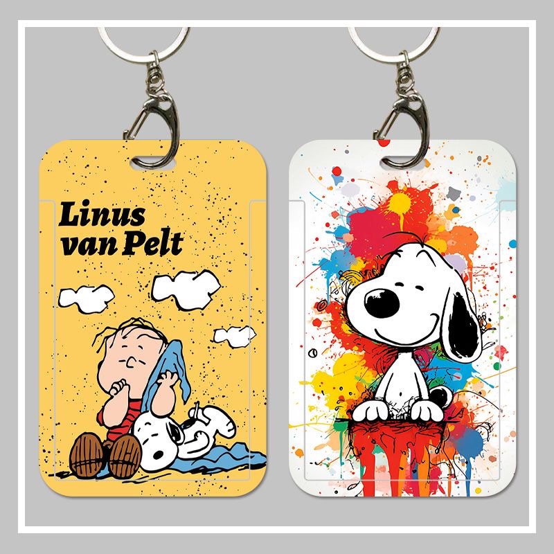 snoopy peanuts 卡套 卡包 pass套 職員證 學生證 八達通套 送禮 史努比 史路比 查理布朗 Charlie brown 公 ...