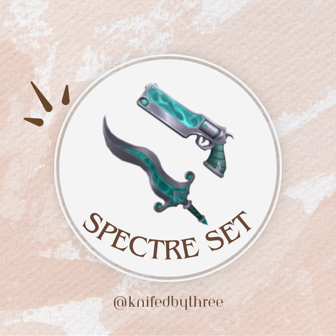 SPECTRE SET ROBLOX MM2, Video Gaming, Gaming Accessories, In-Game Products on Carousell