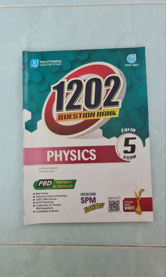 SPM Form 5 Physics Assessment Book Per Chapter Also Filled with Instant ...