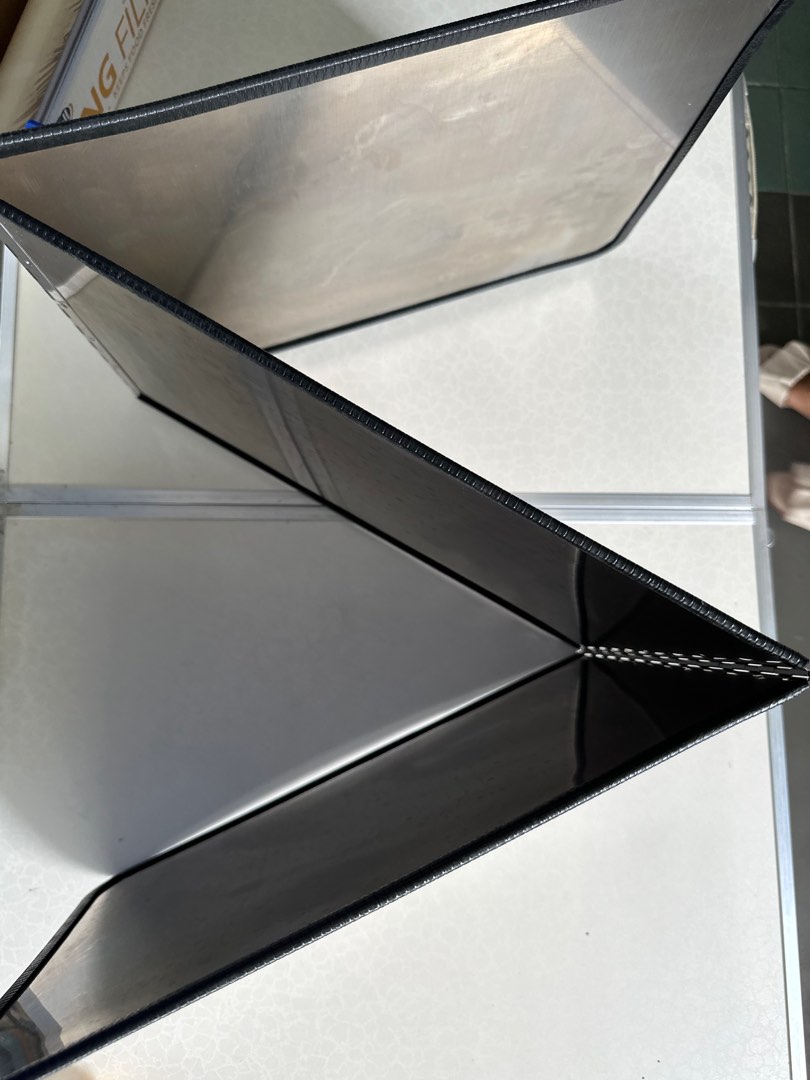 Stainless Steel oil baffle/barrier 3 fold Small, Furniture & Home ...