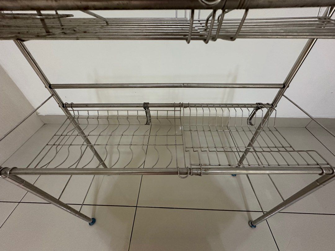 STAINLESS STEEL RACKS, Furniture & Home Living, Bathroom & Kitchen ...