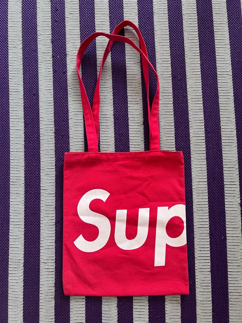 Supreme Tote Bag, Men's Fashion, Bags, Sling Bags on Carousell