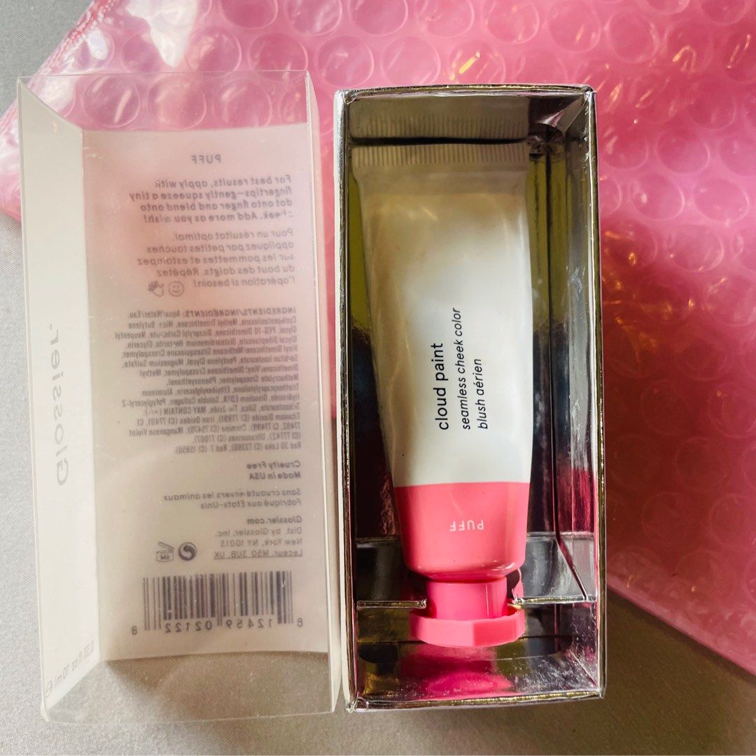 Take Both! Full Sized Glossier Cloud Paint Blush in Puff and Glossier ...