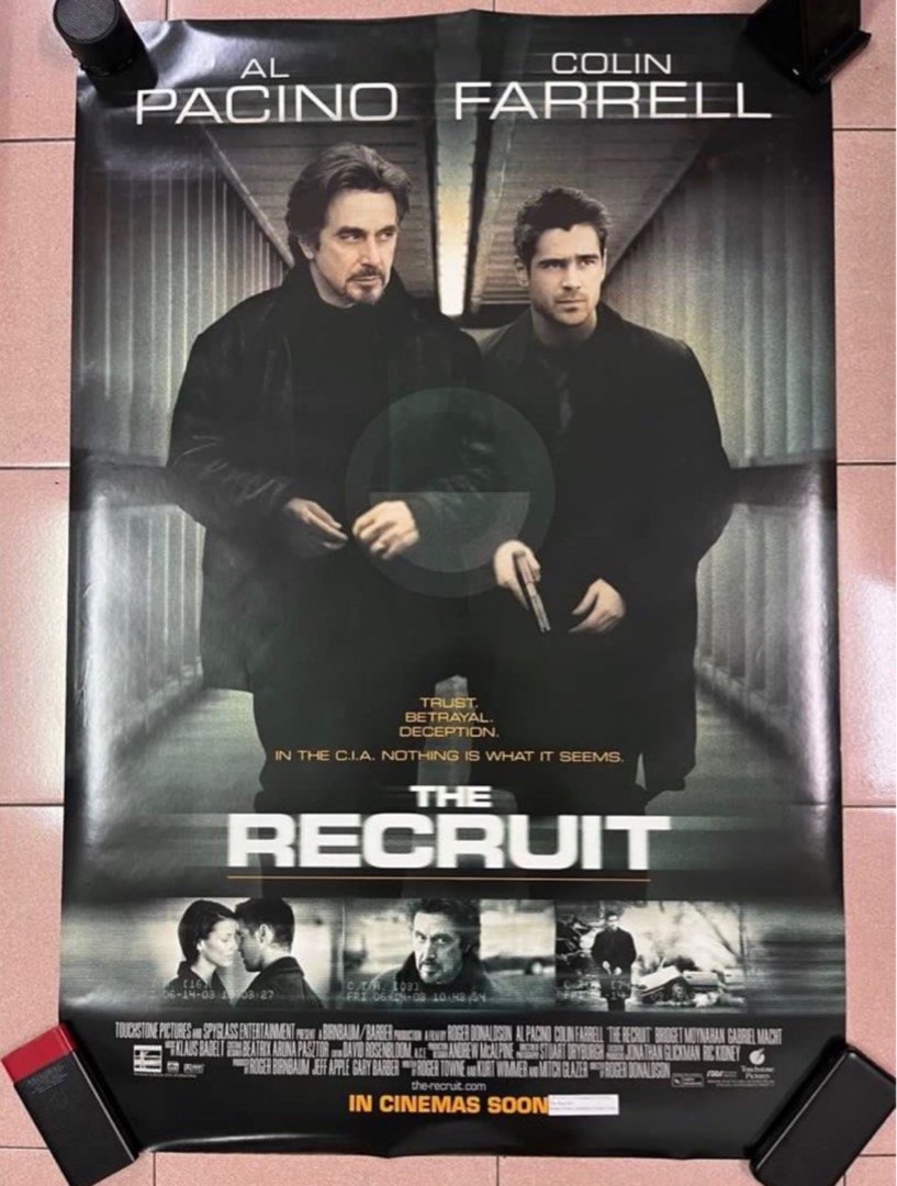 THE RECRUIT MOVIE (2003) OFFICIAL THEATRICAL ONE-SHEET POSTER (27 x 40 ...