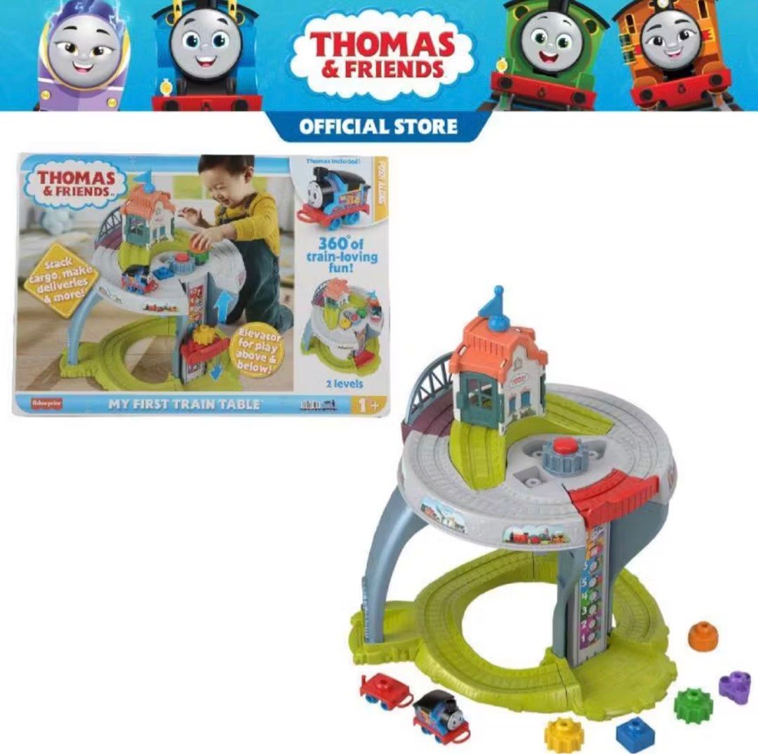 Thomas & Friends My First Train Table Toddler Toy With Track & Fine ...