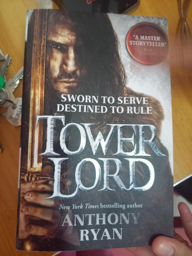 Tower Lord by Anthony Ryan, Hobbies & Toys, Books & Magazines, Assessment Books on Carousell
