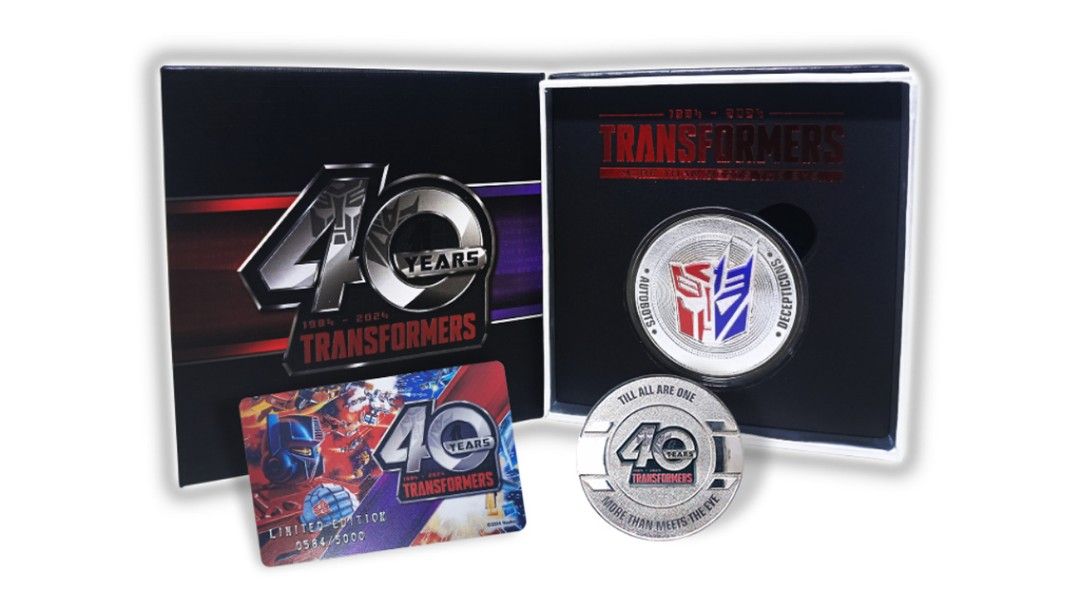 Transformers 40th anniversary coin set, Hobbies & Toys, Toys & Games on ...