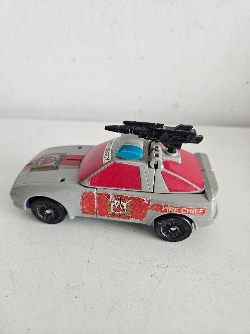 Transformers G1 Siren Fire Dept - Incomplete Body Only - 1987 Hasbro ...