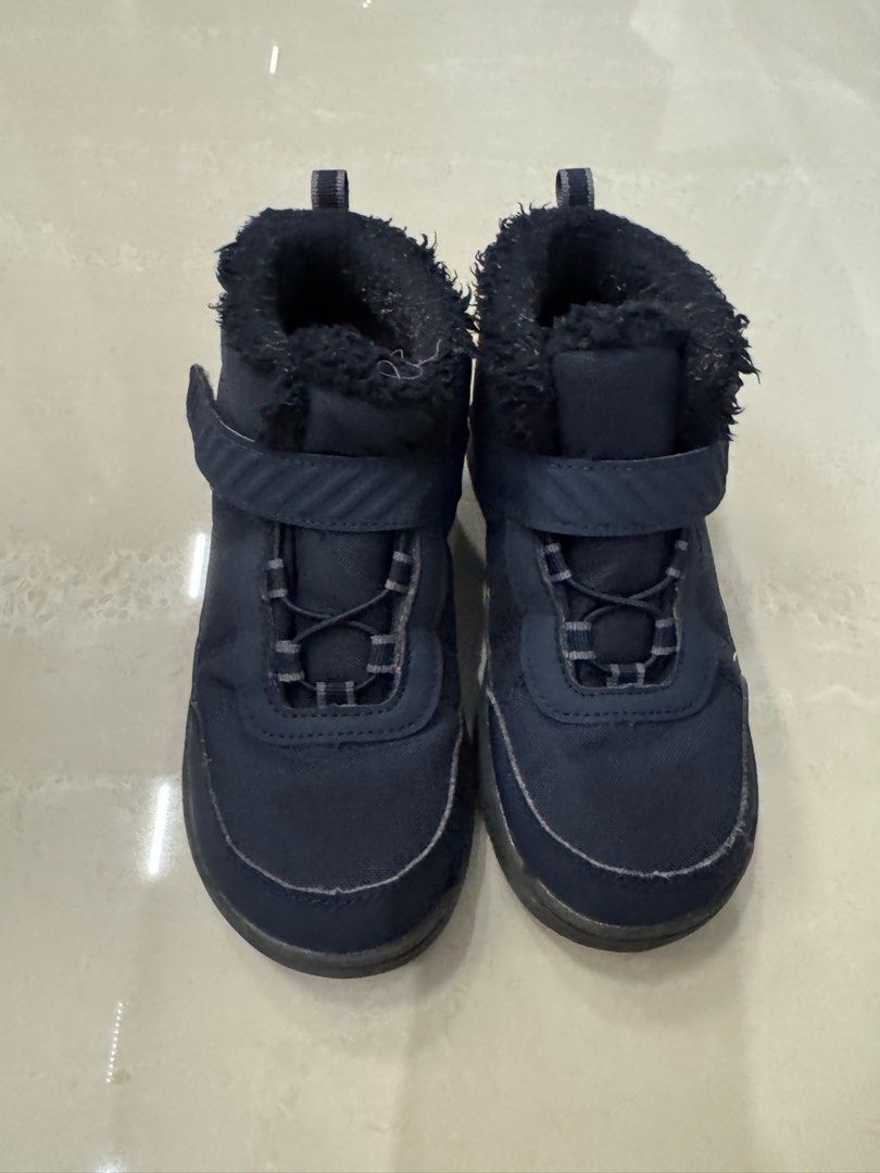 Uniqlo kids winter boots (2 pairs 18.5cm and 20cm), Babies & Kids ...